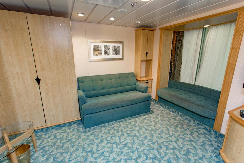Spacious Promenade-View Interior Cabin on Royal Caribbean Independence ...