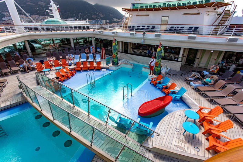 Solarium Pool on Royal Caribbean Independence of the Seas Ship - Cruise ...
