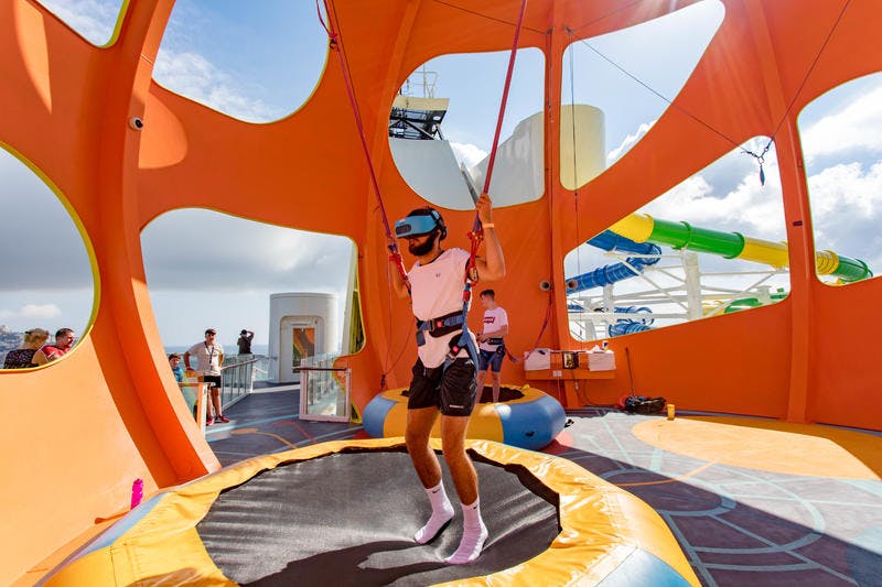 Sky Pad on Royal Caribbean Independence of the Seas Cruise Ship ...