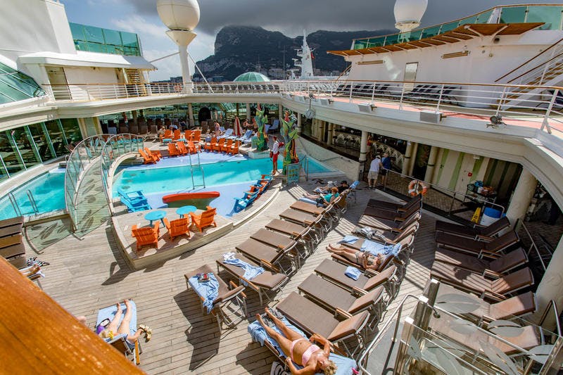 Solarium Pool on Royal Caribbean Independence of the Seas Ship - Cruise ...