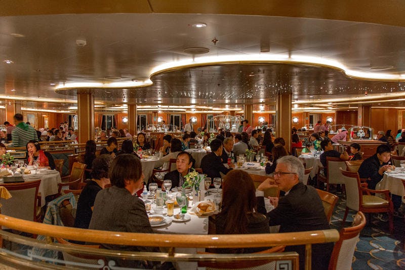 Da Vinci Dining Room on Ruby Princess Cruise Ship - Cruise Critic