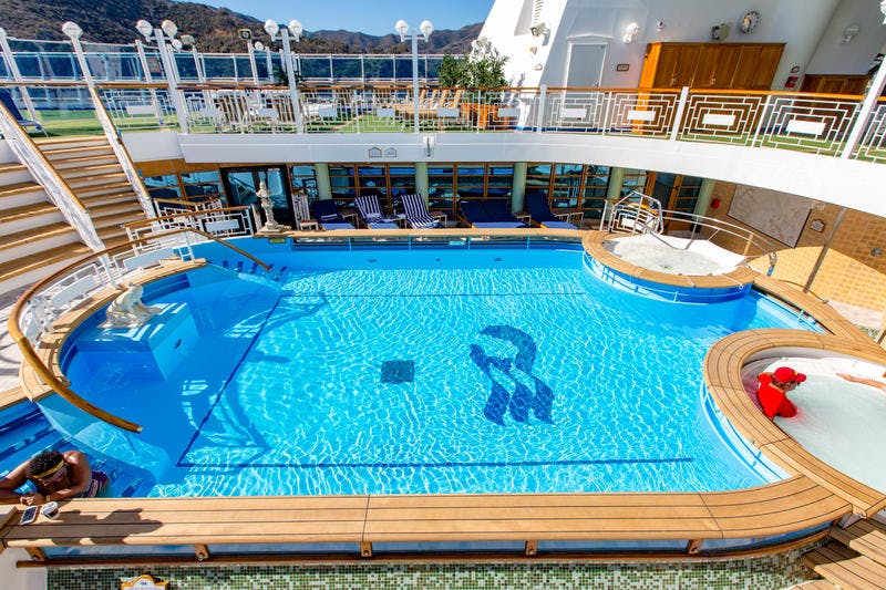 Lotus Spa Pool on Ruby Princess Cruise Ship - Cruise Critic