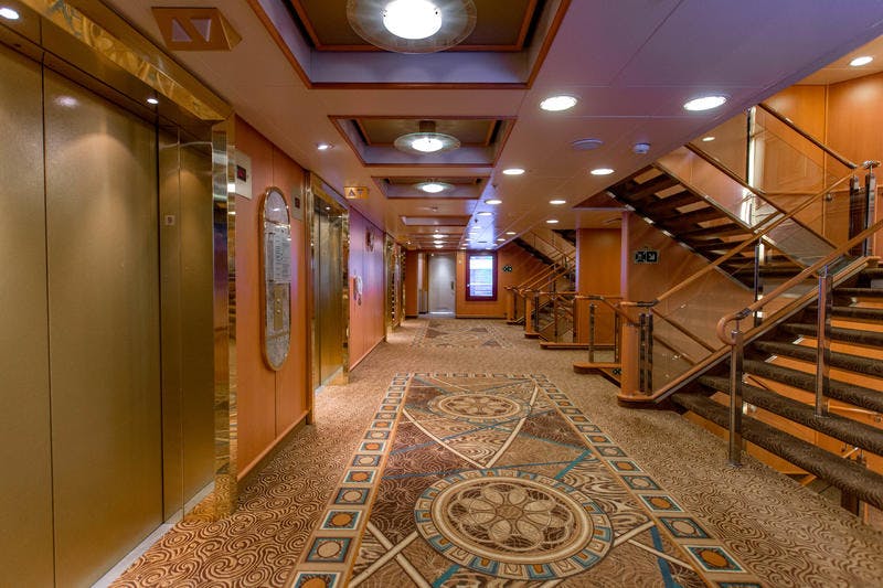 Hallways, Stairways and More on Ruby Princess Cruise Ship - Cruise Critic