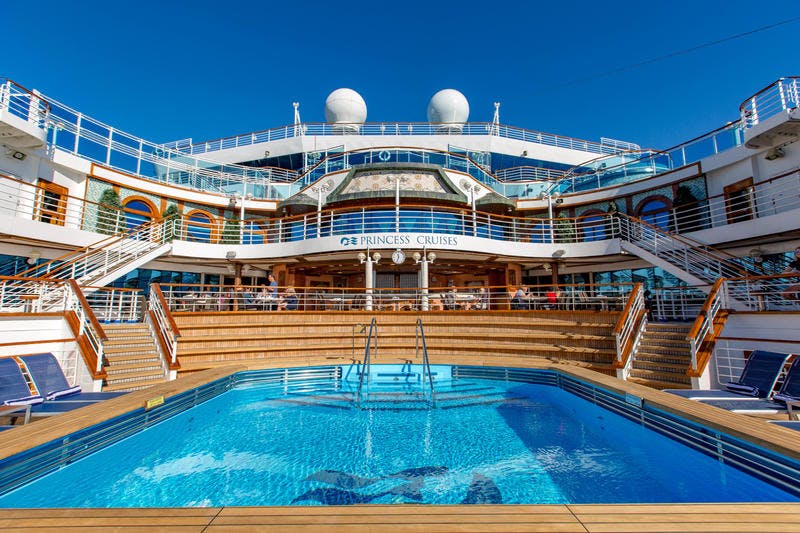 Terrace Pool on Ruby Princess Cruise Ship - Cruise Critic