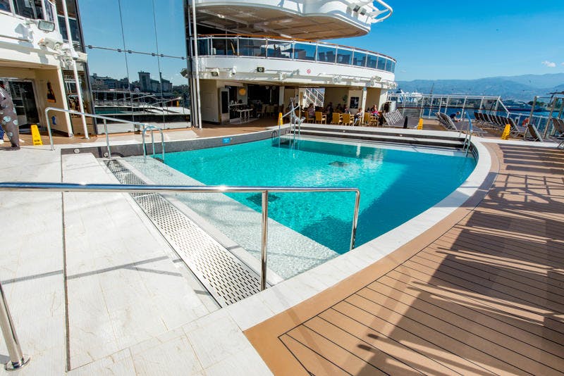 Sunset Beach Pool on MSC Seaview Cruise Ship - Cruise Critic