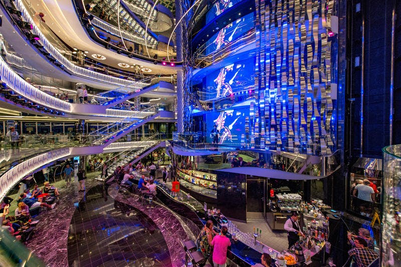 Atrium on MSC Seaview Cruise Ship - Cruise Critic