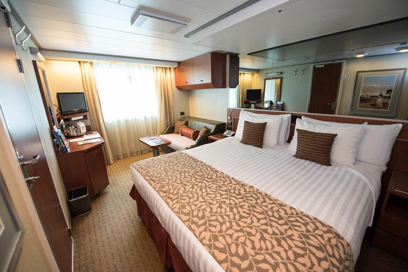 Ocean-View Cabin (Port Side) on Holland America Eurodam Cruise Ship ...
