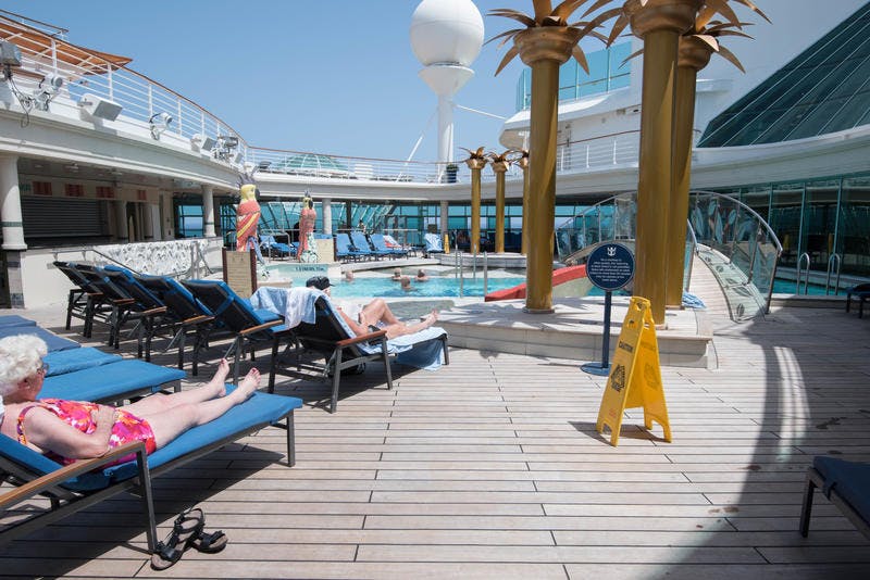 Solarium on Royal Caribbean Freedom of the Seas Cruise Ship - Cruise Critic