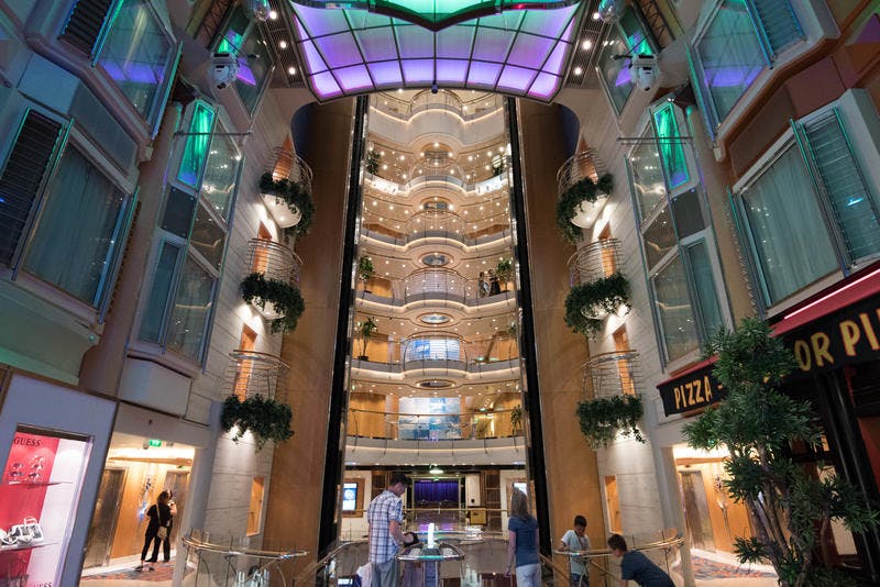 Royal Promenade on Royal Caribbean Freedom of the Seas Cruise Ship ...