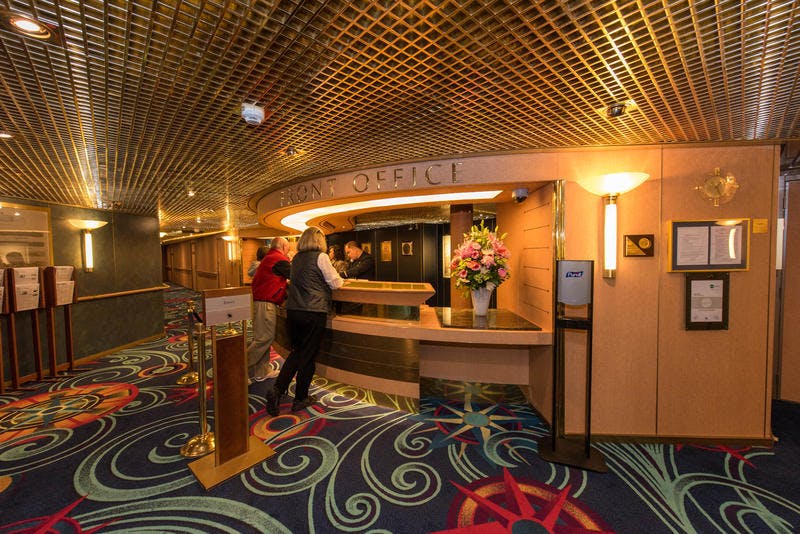 Front Office on Holland America Noordam Cruise Ship - Cruise Critic