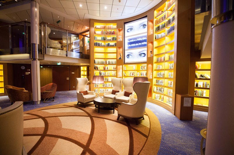 Library on Celebrity Reflection Cruise Ship - Cruise Critic