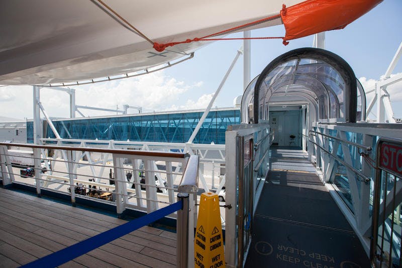 Embarkation Area on Carnival Sunshine Cruise Ship - Cruise Critic