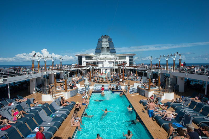 The Waterfall Pool on Celebrity Summit Cruise Ship - Cruise Critic