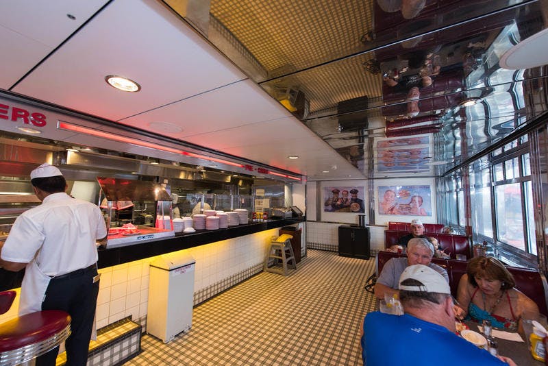 Johnny Rockets on Royal Caribbean Oasis of the Seas Cruise Ship ...