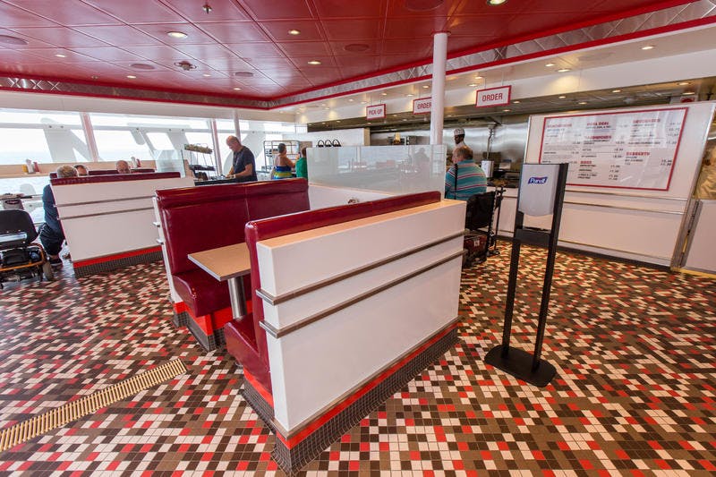 Johnny Rockets on Royal Caribbean Anthem of the Seas Cruise Ship ...