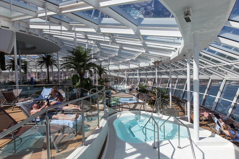 Solarium on Royal Caribbean Anthem of the Seas Cruise Ship - Cruise Critic
