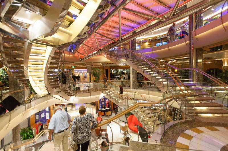 Atrium on Royal Caribbean Independence of the Seas Cruise Ship - Cruise ...