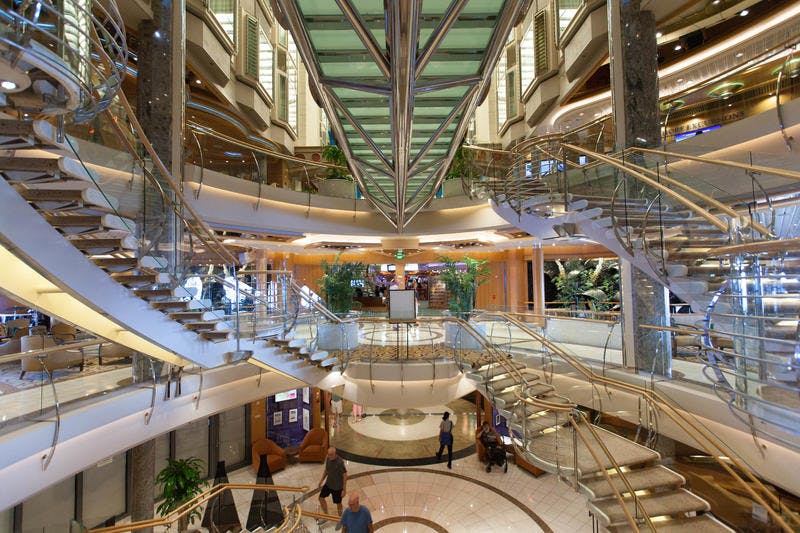 Atrium on Royal Caribbean Independence of the Seas Cruise Ship - Cruise ...