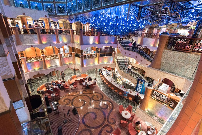 The Garden Atrium on Carnival Liberty Cruise Ship - Cruise Critic