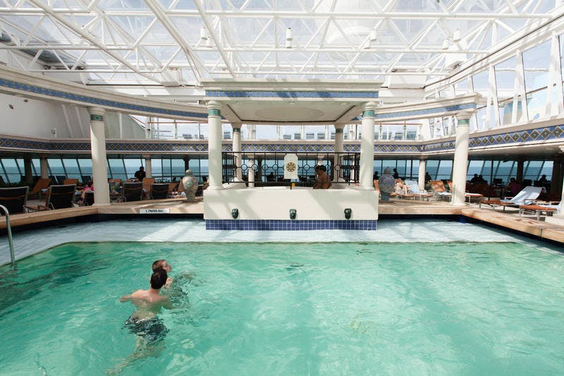 Solarium on Royal Caribbean Grandeur of the Seas Cruise Ship - Cruise ...