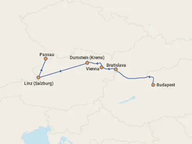 Viking Embla Cruise Itinerary to Europe on September 27, 2026