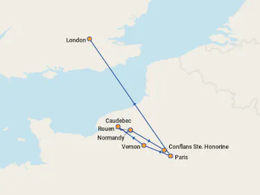 Best Thames River Cruises to Rouen 2026-2028