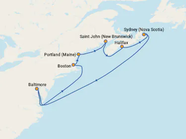Best Cruises from Baltimore 2026-2028