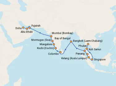 Best Malaysia Cruises to Doha 2026-2028