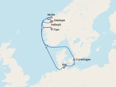 Best Cruises to Geiranger 2026-2028