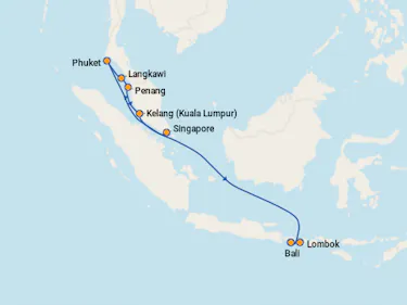 Cruises to Indonesia 2025-2027