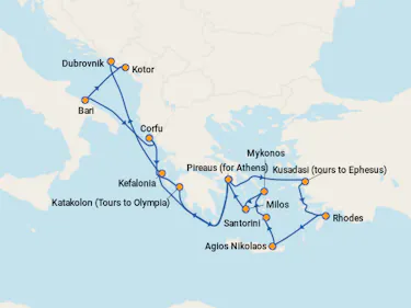 Best Cruises to Greece 2026-2028