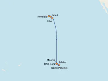 Best Cruises to Tahiti (Papeete) 2026-2028