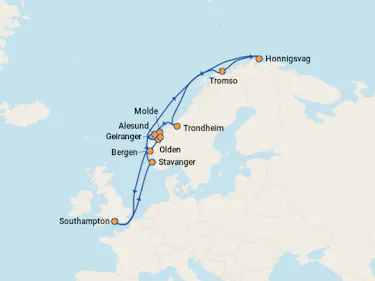 Best Cruises to Tromso 2026-2028