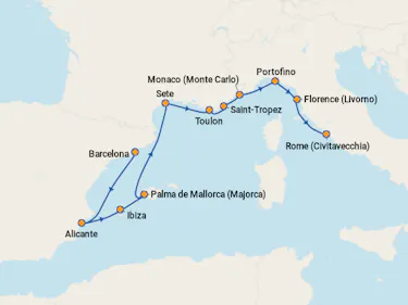 Best Cruises to Monaco (Monte Carlo) 2026-2028