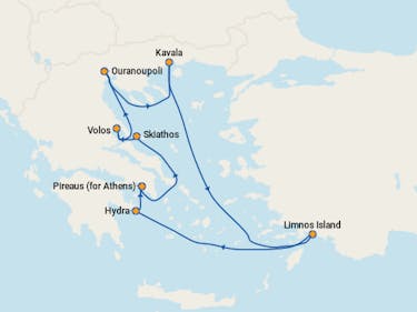 Le Bougainville Cruise Itinerary to Eastern Mediterranean on November 1 ...