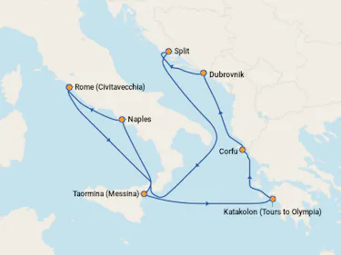Best 10-14 Day Mediterranean Cruises 2026-2028