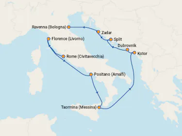 Best 10-14 Day Mediterranean Cruises 2026-2028