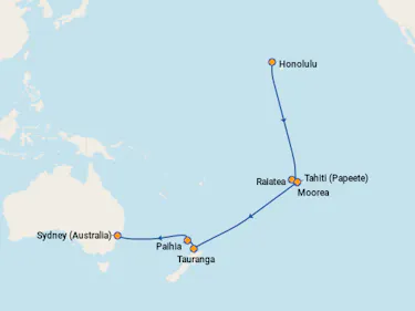 Best Cruises to Tahiti (Papeete) 2026-2028