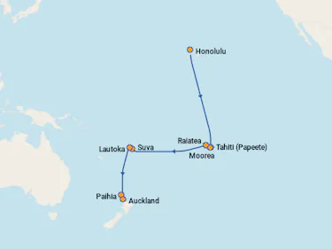 Best Fiji Cruises to Moorea 2026-2028