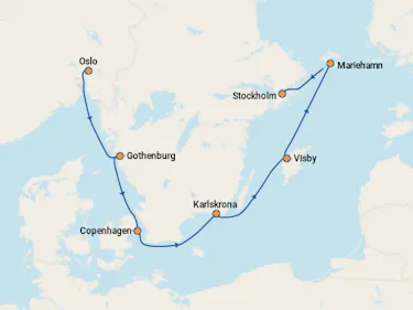 Best Cruises from Oslo 2026-2028