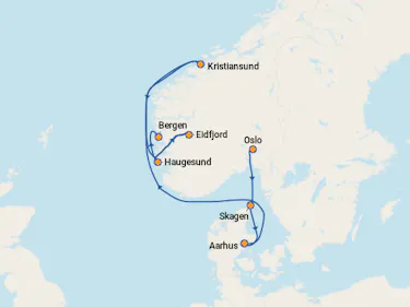 Best Cruises from Oslo 2026-2028