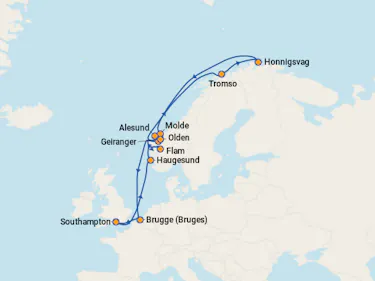 Best UK Cruises to Tromso 2026-2028