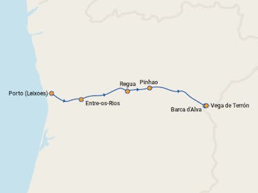 Best Cruises from Porto (Leixoes) to Regua 2025-2027