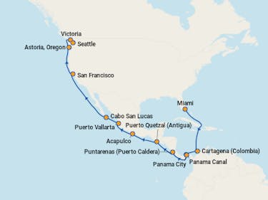 The 25 BEST Norwegian Encore Cruises to the Panama Canal & Central ...
