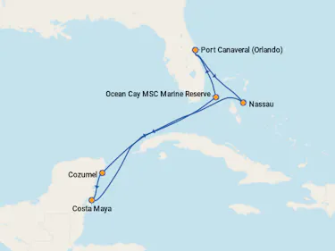 Best MSC Cruises from Port Canaveral 2026-2028