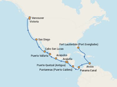 Best Costa Rica Cruises to Victoria 2026-2028