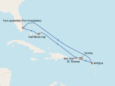 Best BVI Cruises to Half Moon Cay 2026-2028