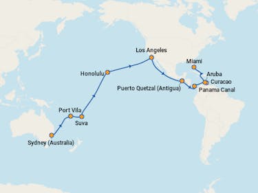 Best Fiji Cruises to Miami 2026-2028