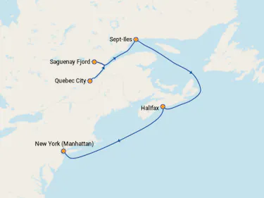 Best Cruises from Quebec City 2026-2028