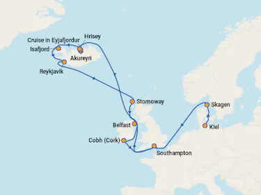 Best Cunard Cruises to Skagen 2026-2028